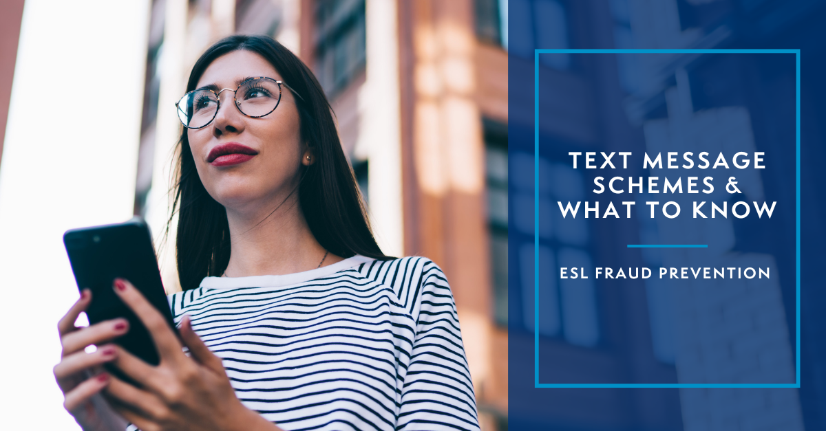 Text Message Schemes & What to Know | ESL Federal Credit Union